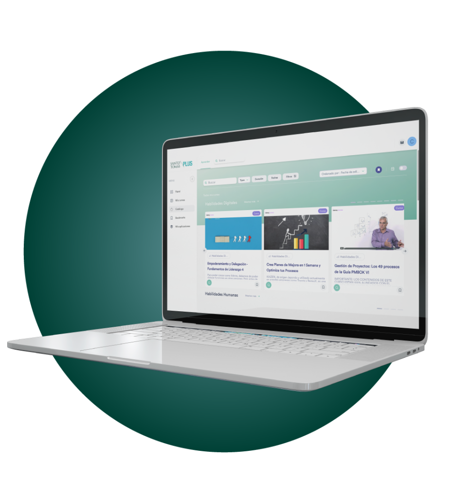 Plus Santo Tomás | +20.000 cursos online